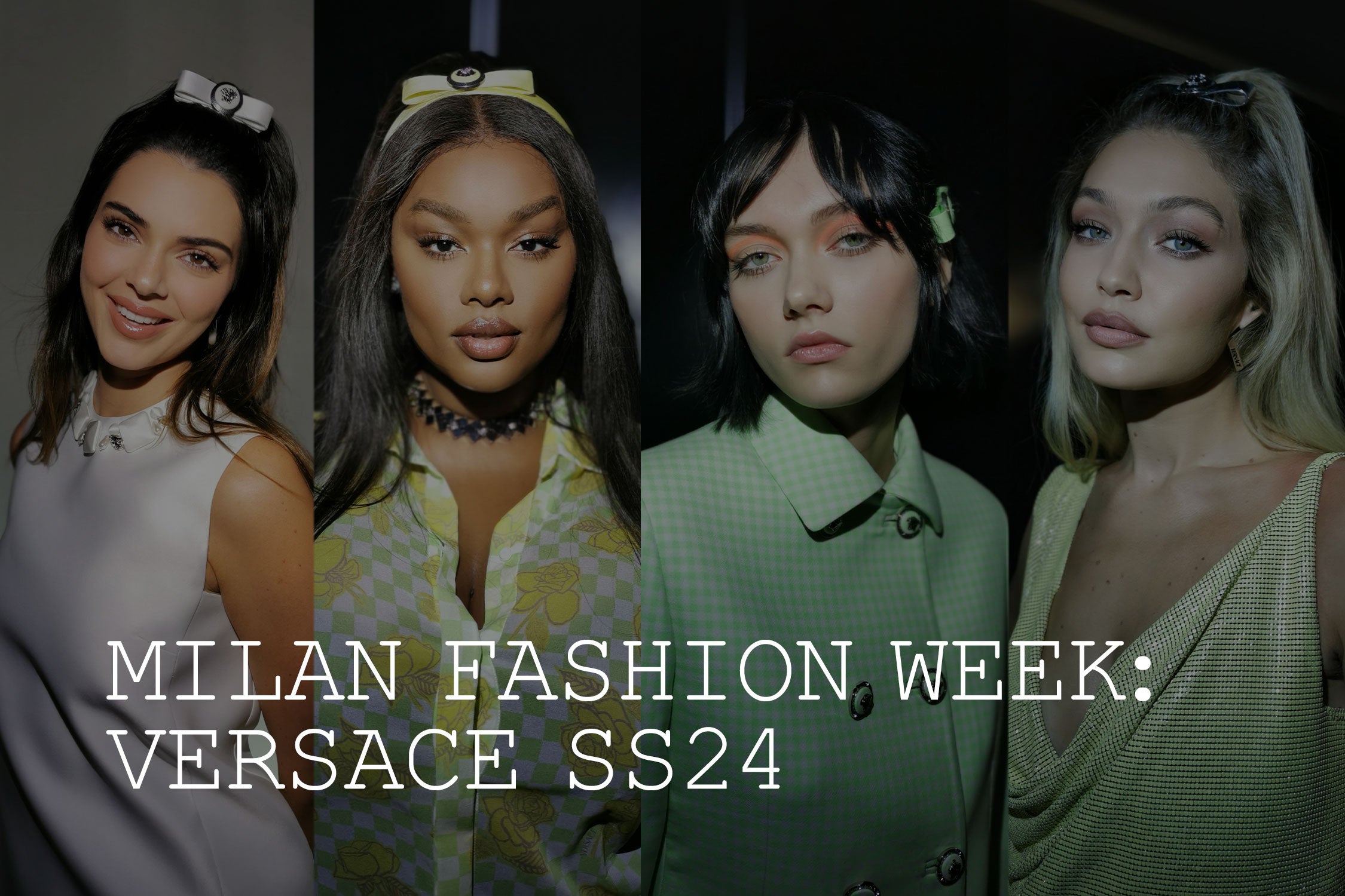MILAN FASHION WEEK: VERSACE SS24